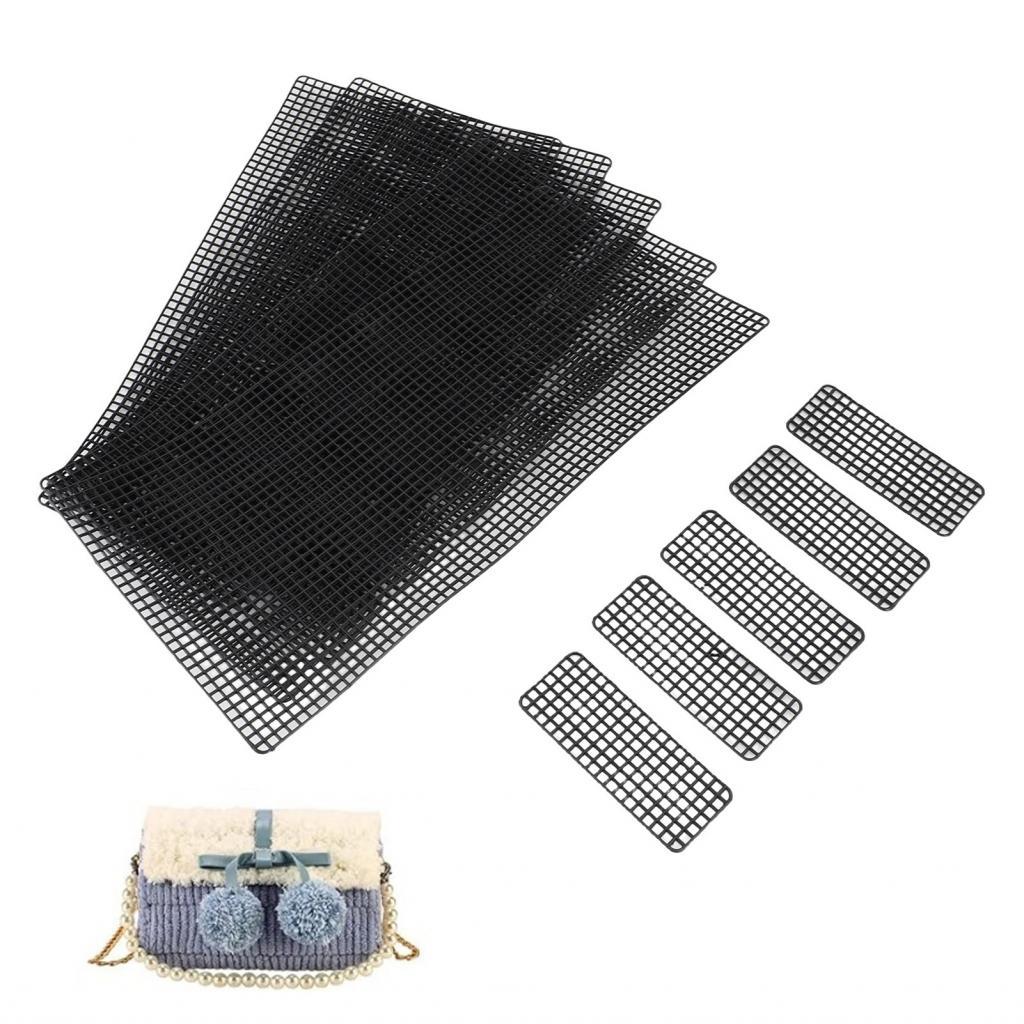 Plastic Mesh Canvas Sheets Cuttable 20pcs Black Screen Smooth for ...