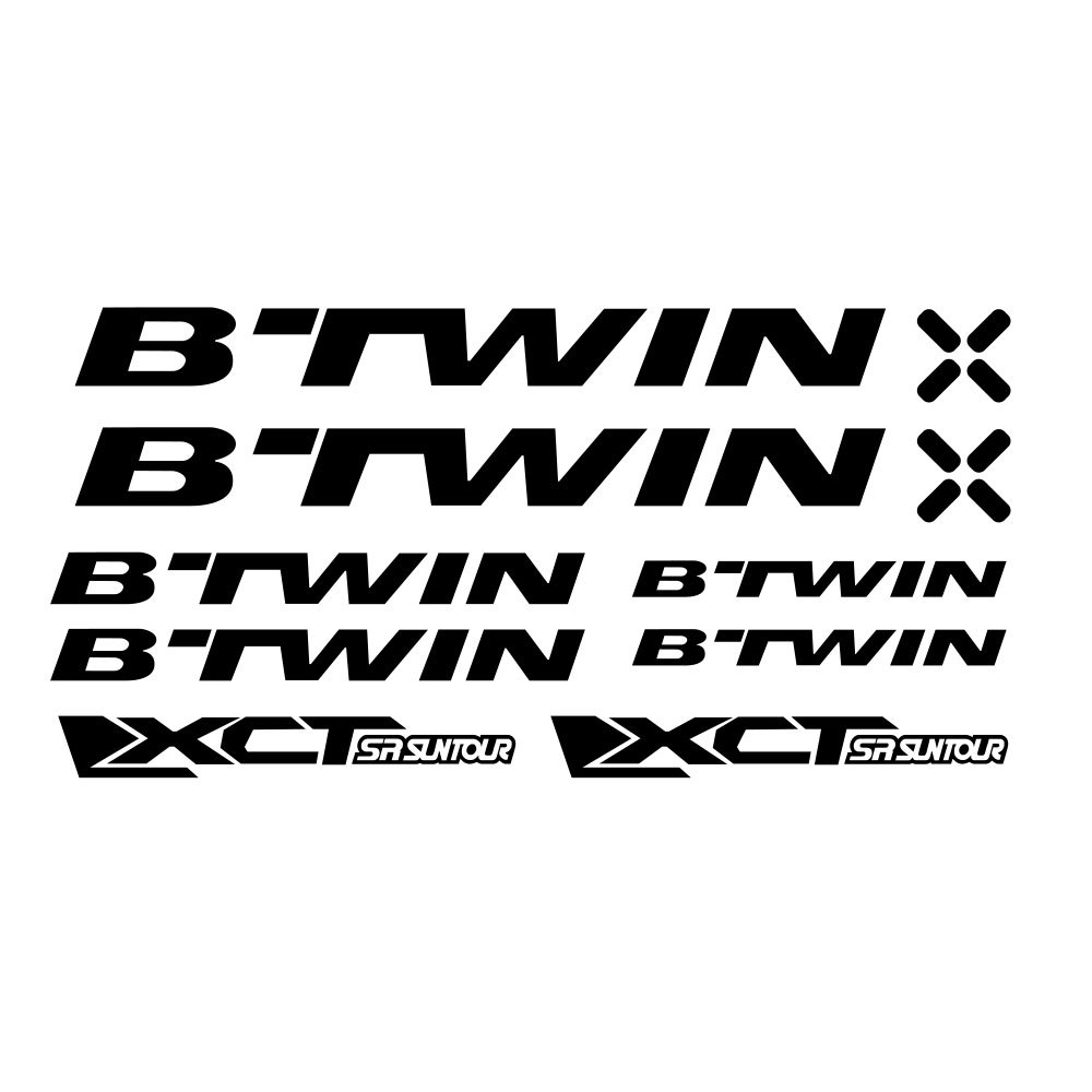 Bicycle Stickers for BTWIN Bike Decals Stickers mountain bike road frame mtb | Shopee Philippines