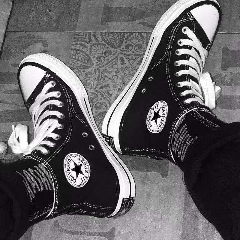 Unisex Converse Chuck Taylor All Star High Cut Canvas Shoes | Shopee ...
