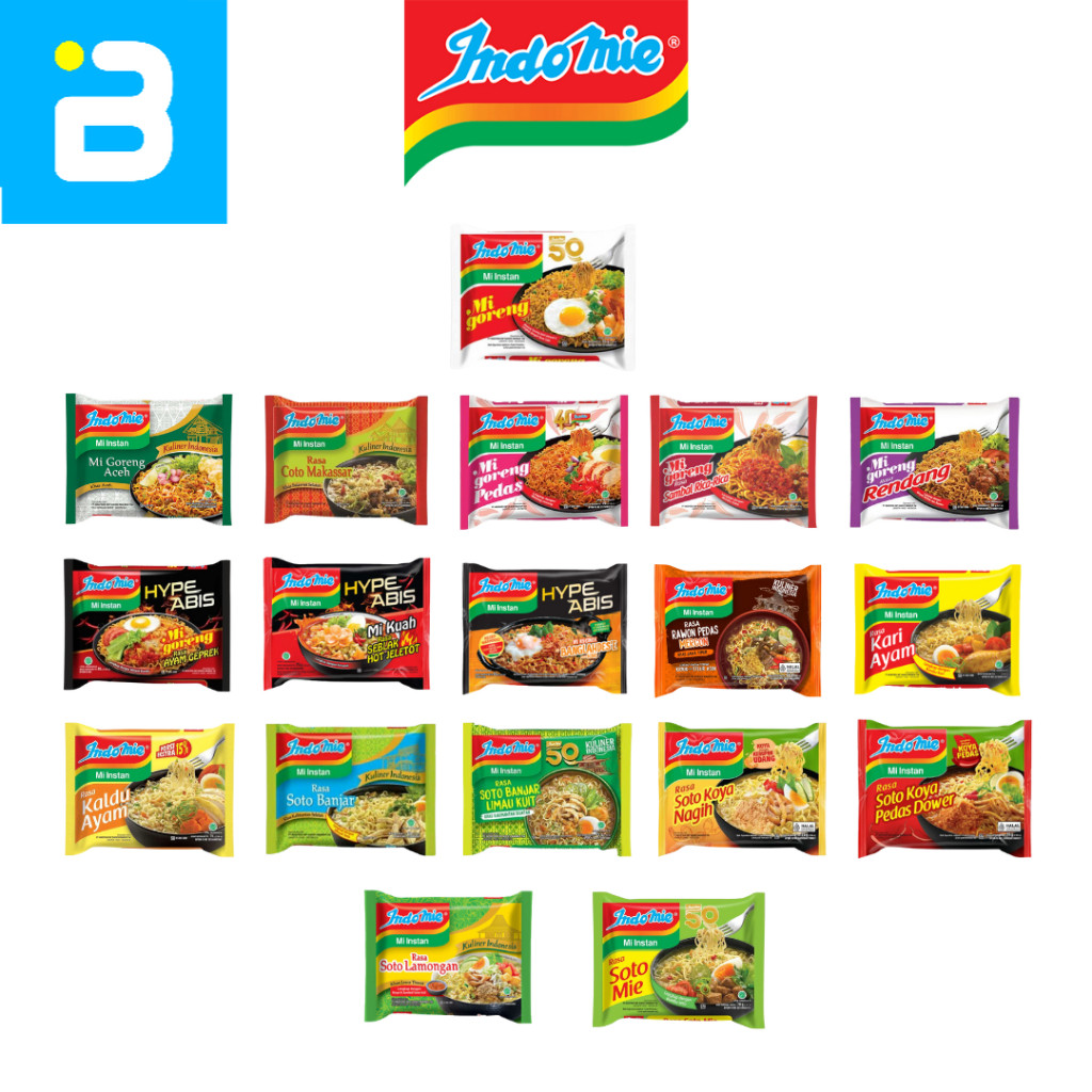 Indomie All Flavors All Variants | Shopee Philippines