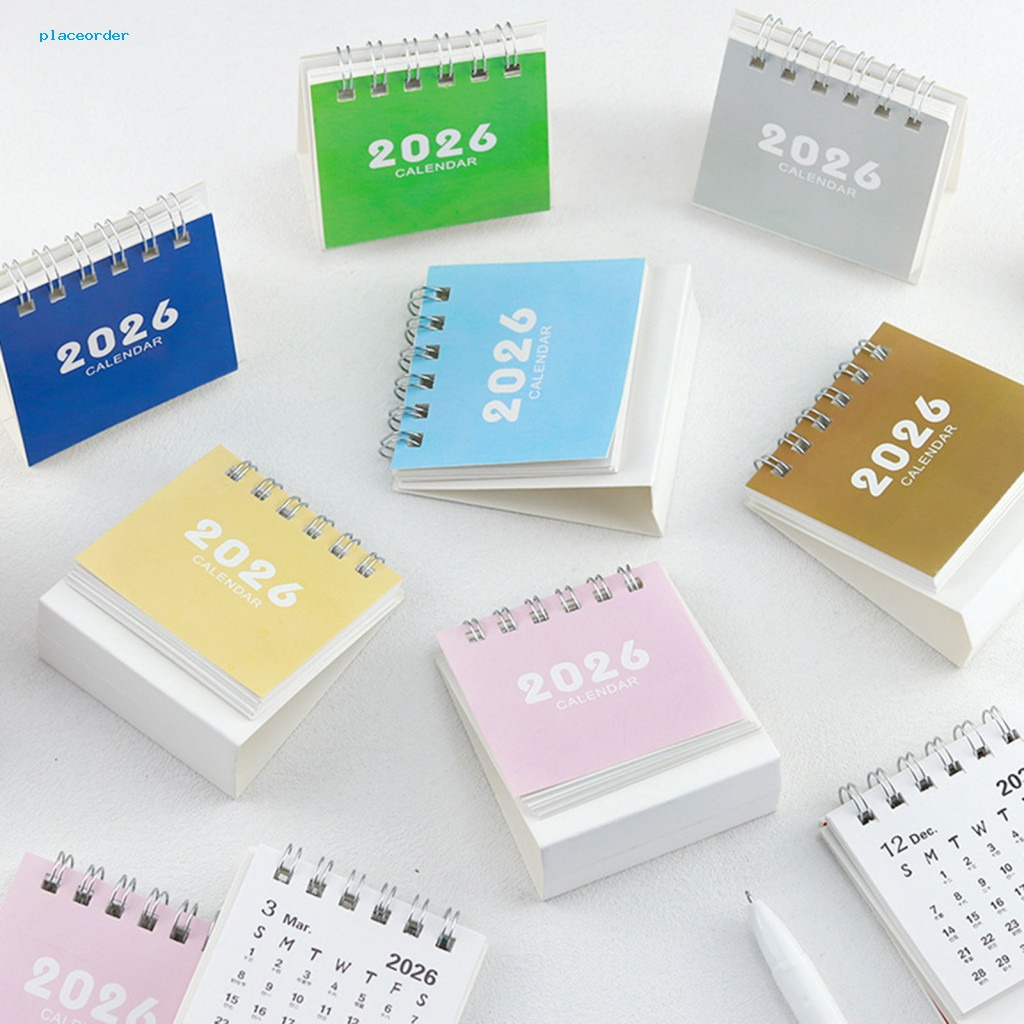 [PO] Mini Monthly Scheduler 2026 Desk Calendar 2026 Mini Desktop ...