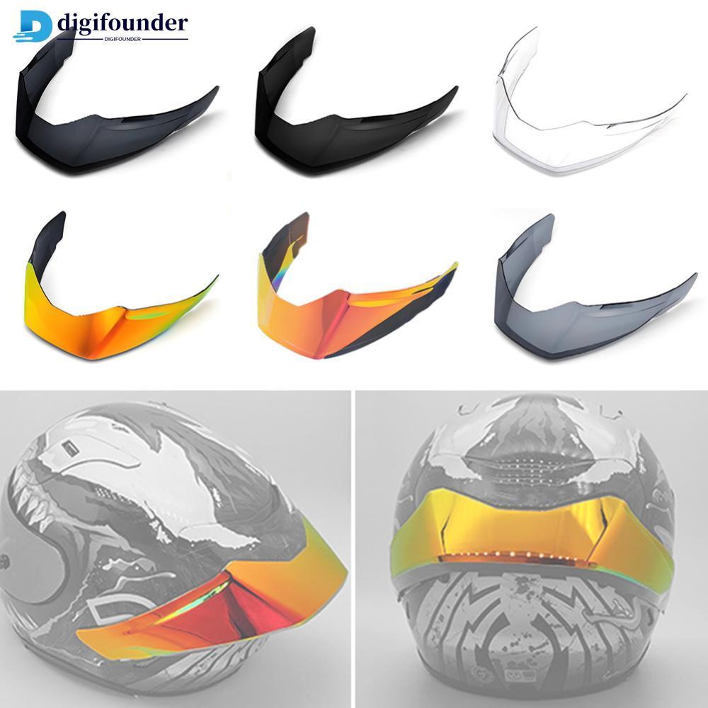 DIGIFOUNDER Motorcycle Helmet Spoiler Rear Wing Air Duct Aerodynamic ...