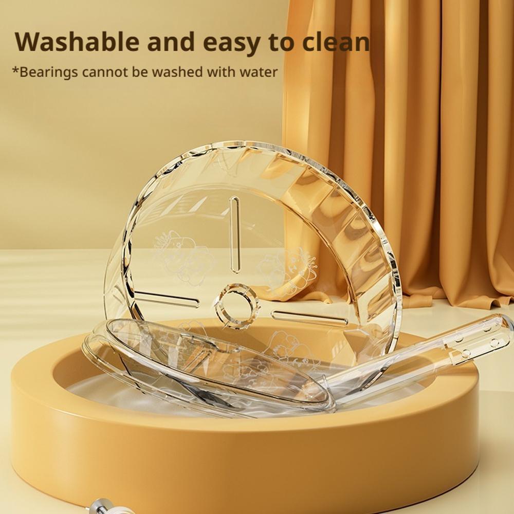 Pet Hamster Running Wheel Toy Silent Running Wheel P8j3 | Shopee ...