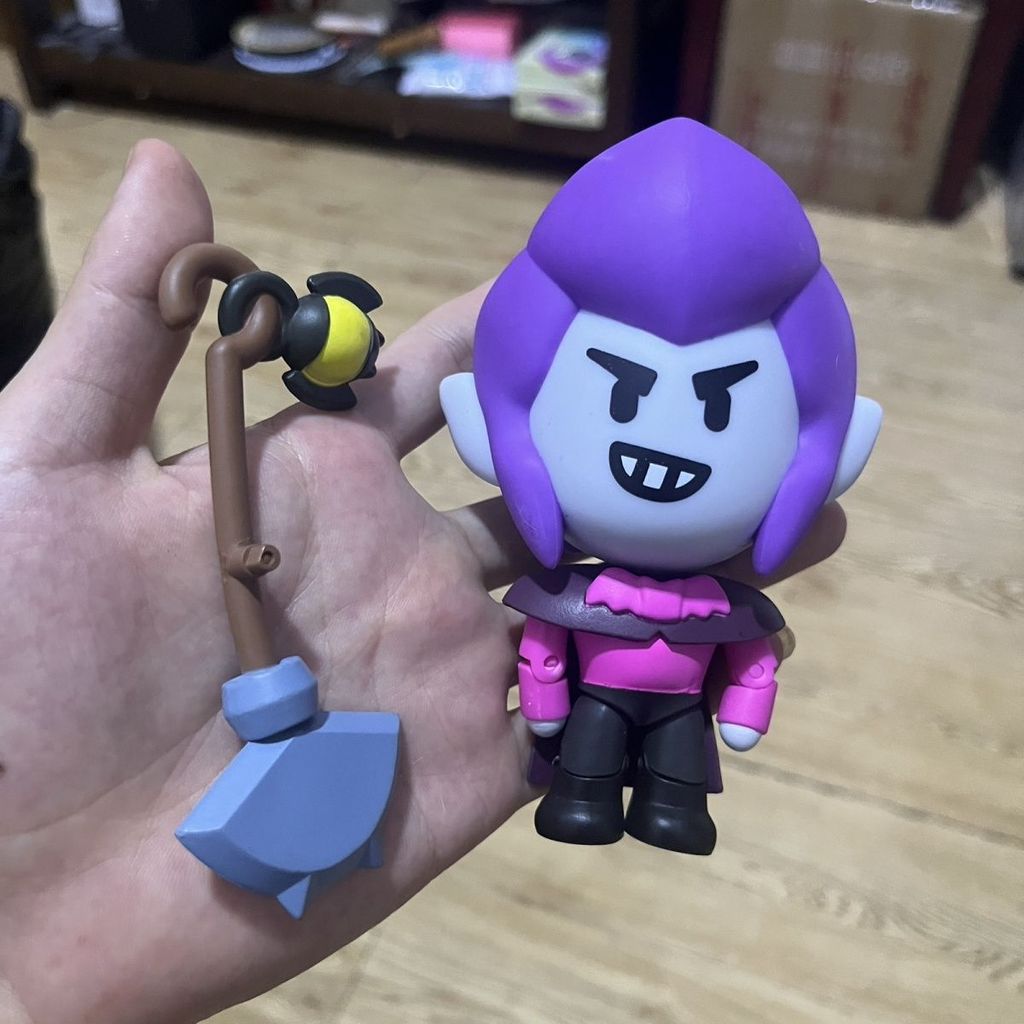 Brawl Stars Figures Set – Mortis, Leon, Spike, Crow, Colt Loose Toys ...