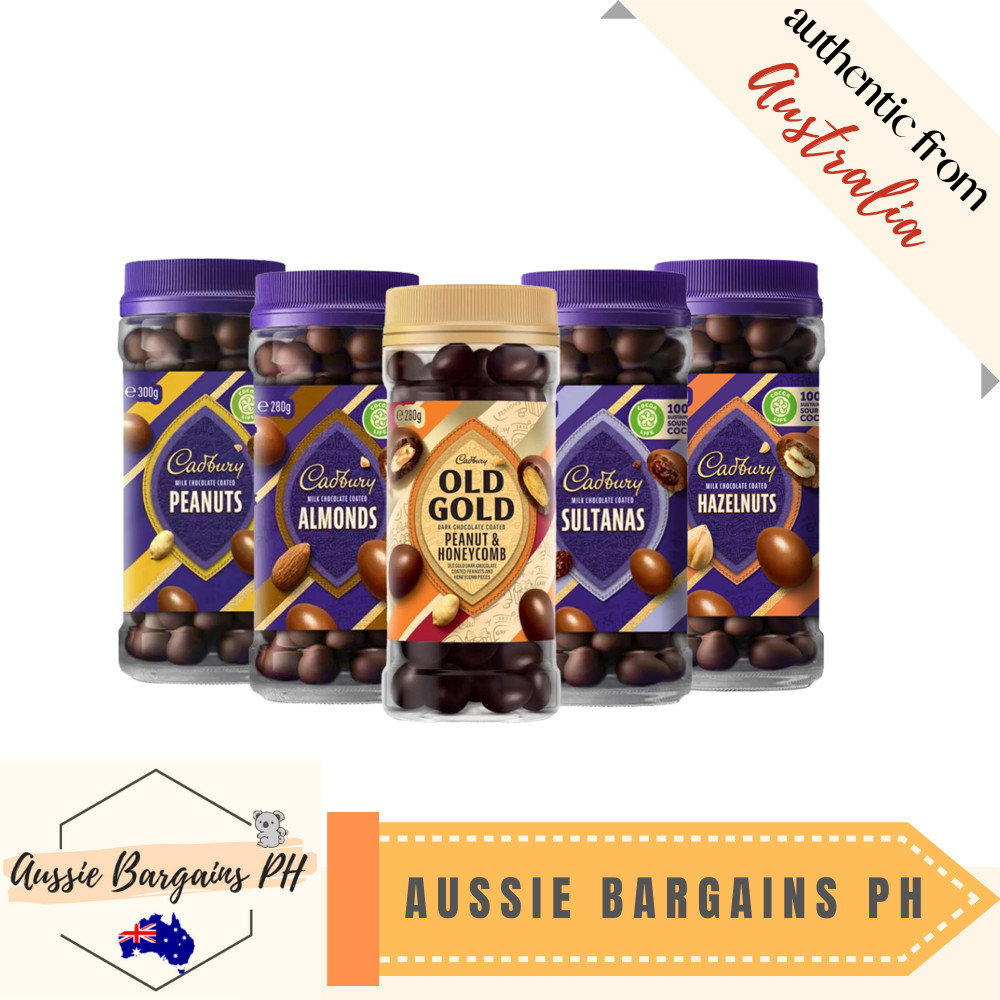 Cadbury Old Gold Dark Chocolate Coated Almonds 280g | Shopee Philippines