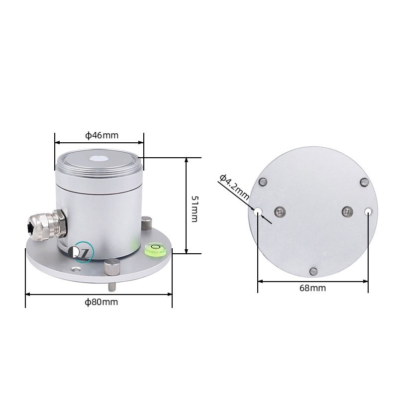 RS485 4-20mA 0-5V 0-10V Radiant light quantum meter pyranometer sun PAR ...