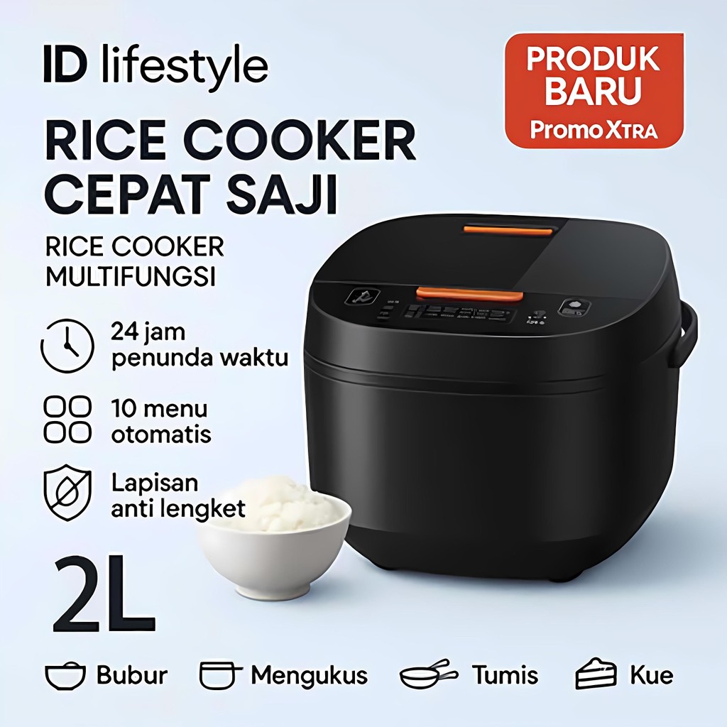2L Healthy Multifunction low Carb Rice Cooker Large Capacity Energy ...