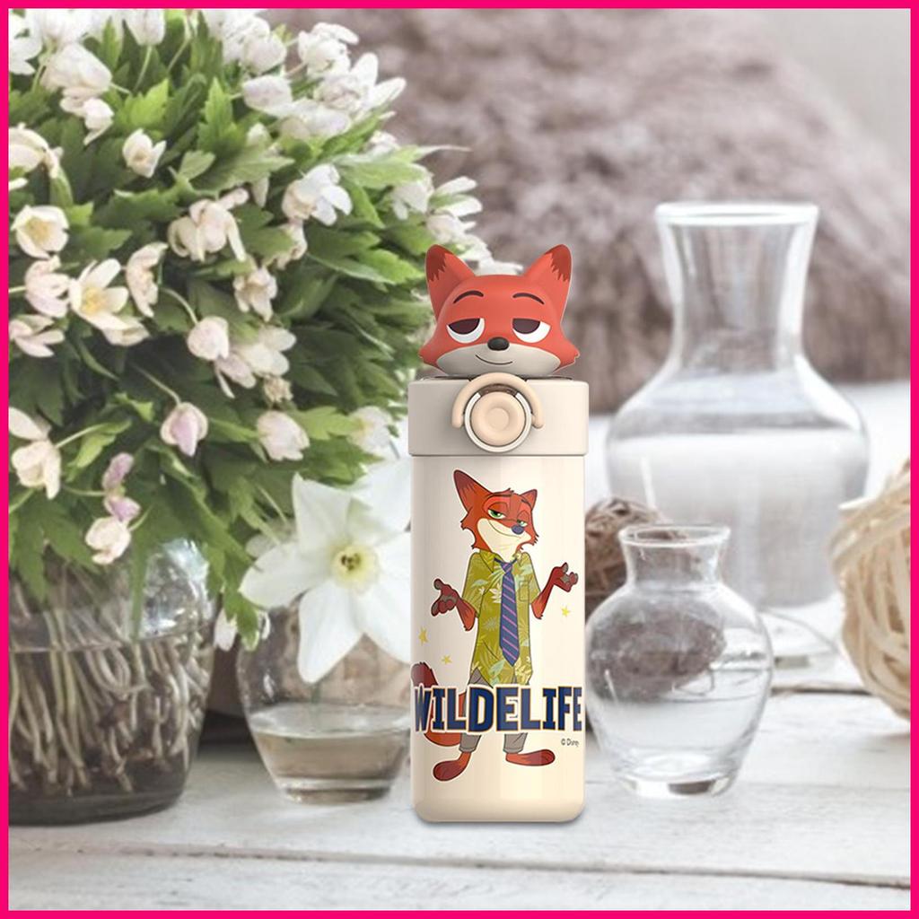 Insulated Bottles Stainless Steel Hiking Flask 15 Oz Portable Anime ...