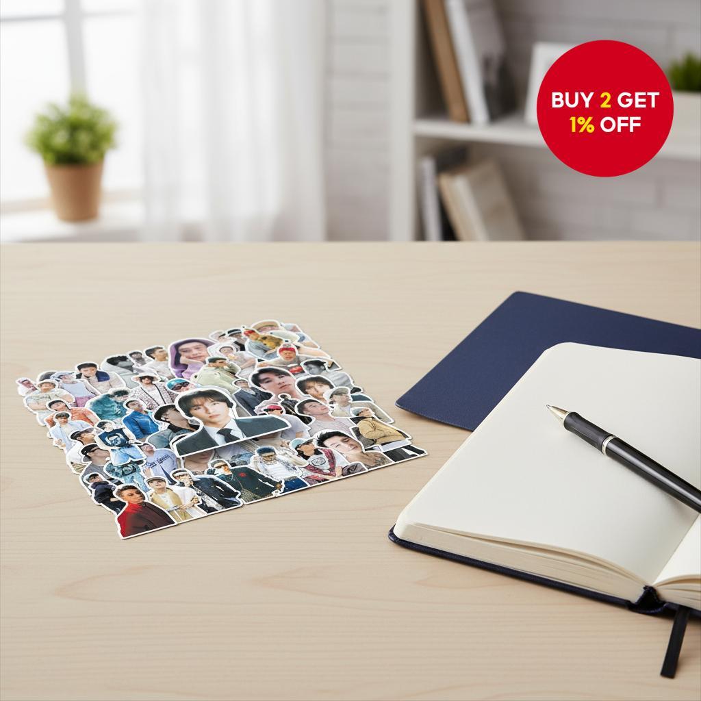 51 Waterproof Graffiti Stickers Featuring Vietnamese Singer Shan Song ...