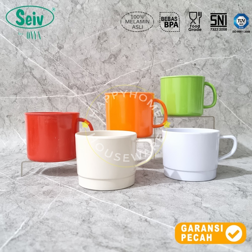 SEIV Children Mug Without Lid 240ml Color Series Melamine Drinking ...