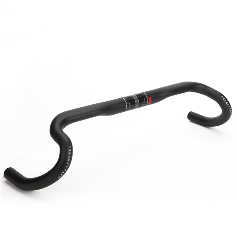 New BALUGOE Outer Curved Handlebar Rocking Handlebar Carbon Fiber ...
