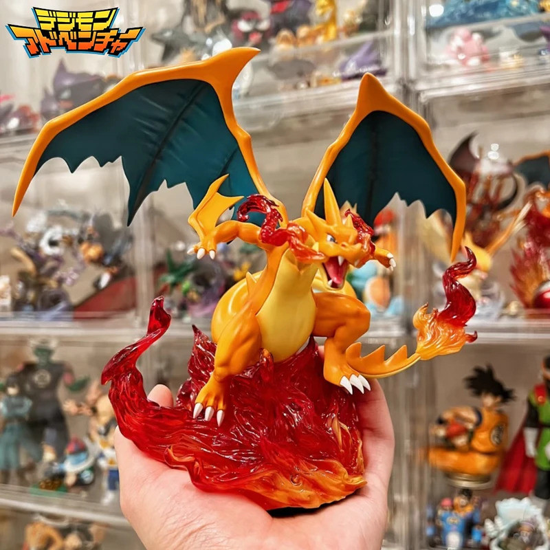 20cm/7.87in Anime Digimon Adventure Figure Charizard Action Figures Pvc ...