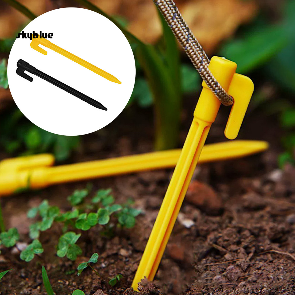[Sy] Secure Tent Stakes Garden Stake Set 100pcs Heavy Duty Camping Tent ...