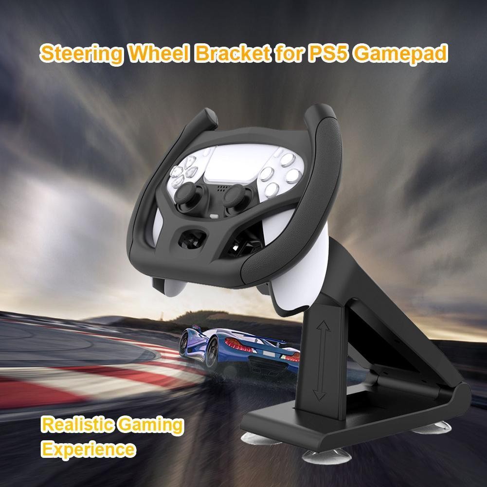 [Ready Stock] Gaming Steering Wheel with Bracket for Playstation 5 PS5 ...