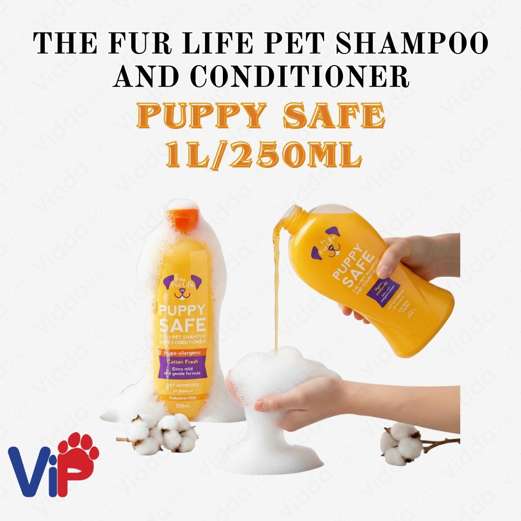Puppy Friendly Gentle Care 2 in 1 Shampoo and Conditioner by The Fur ...