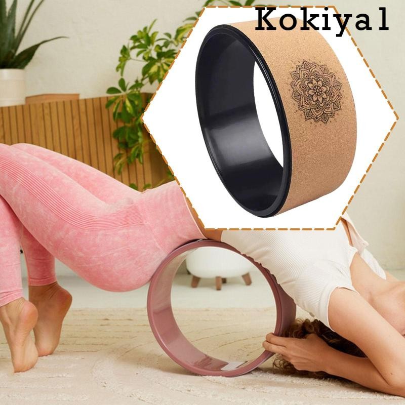 [Kokiya1] Yoga Wheel Stretcher Lightweight Prop Fitness Equipment ...
