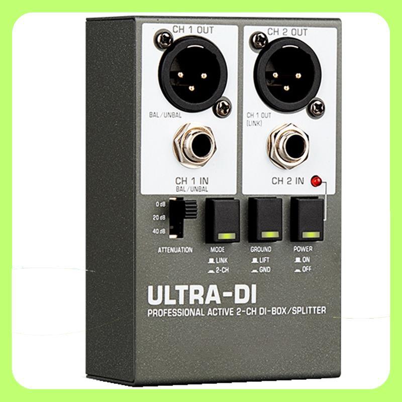 Audio Isolator DI Box 2-Channel High Frequency for Stage Audio Isolator ...