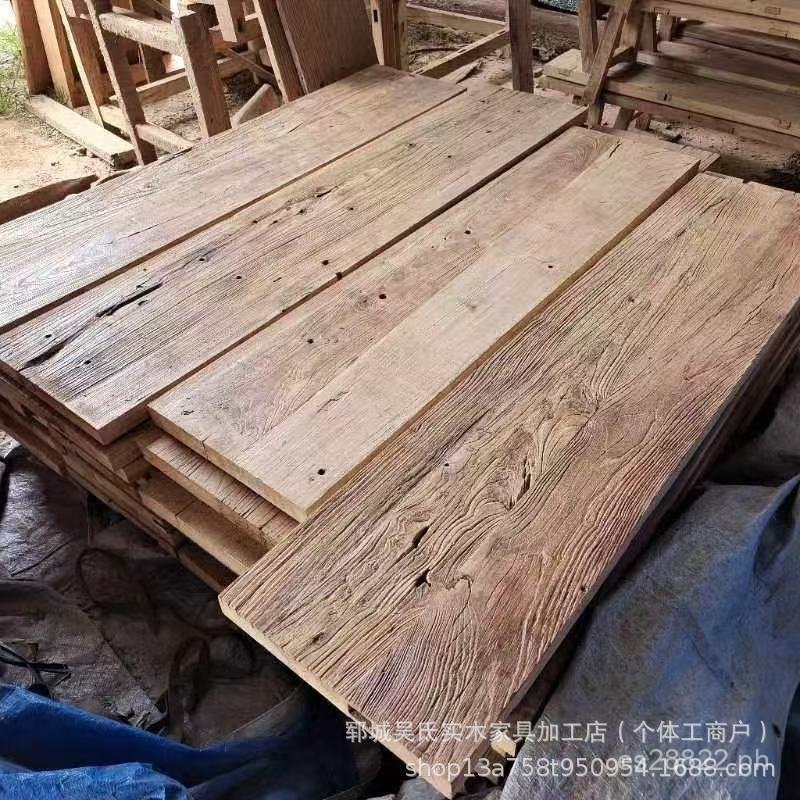 Old Elm Wood Household Planks Old Wood Planks Old Elm Wood Wholesale ...
