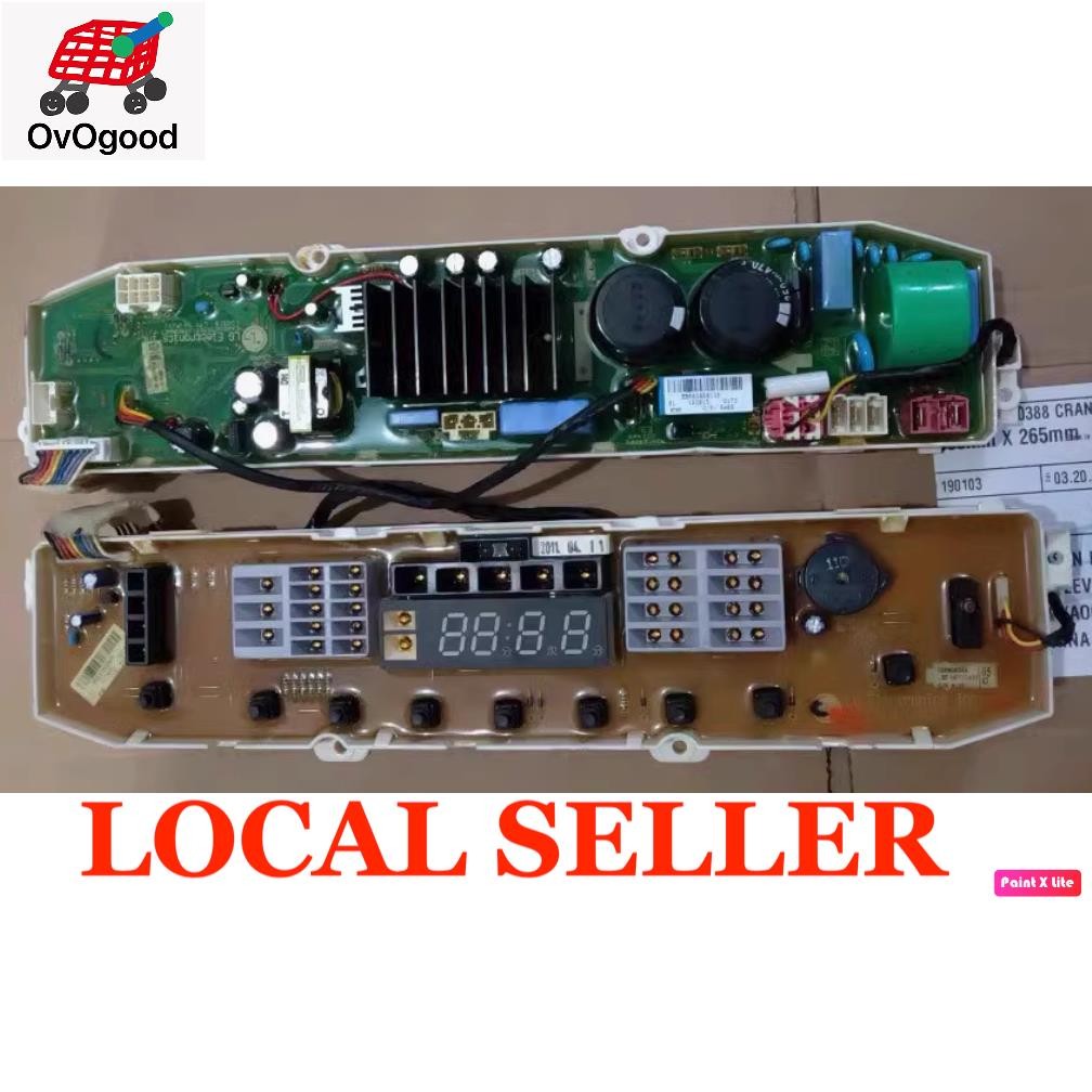 WF-HD105GV LG Control Panel PCB PC Board Computer Board Inverter Washing Machine Mesin Basuh ...