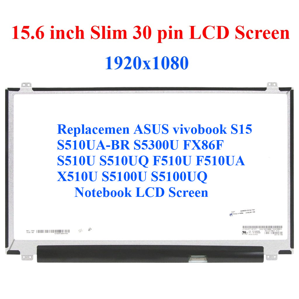 For ASUS vivobook S15 S510UA-BR S5300U FX86F S510U S510UQ F510U F510UA ...