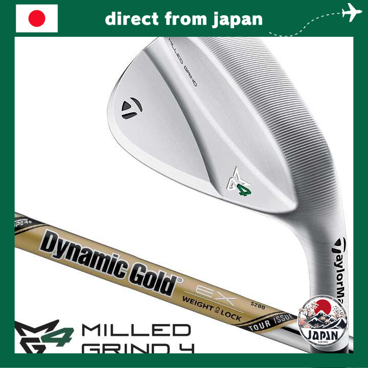 TaylorMade MG4 HB Milled Grind Wedge 56 58 60 Golf Club – Dynamic Gold ...