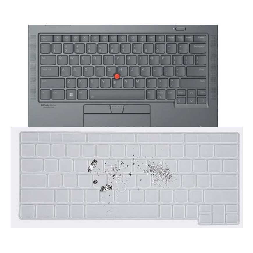 TPU Keyboard Cover Skin for Lenovo Thinkpad X1 Yoga Gen 8/7 , ThinkPad ...