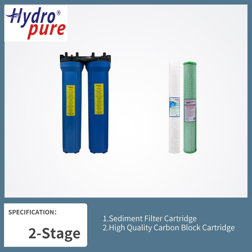 Hydropure 2/3/4 Stages 20 inch Deep Well Water Filter Housing Complete ...