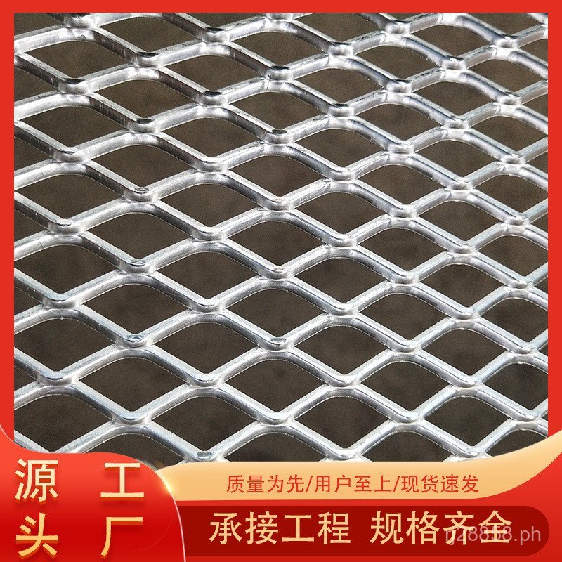 Diamond Mesh Curtain Wall Cuttable Grid Panel Stretch Mesh Aluminum ...