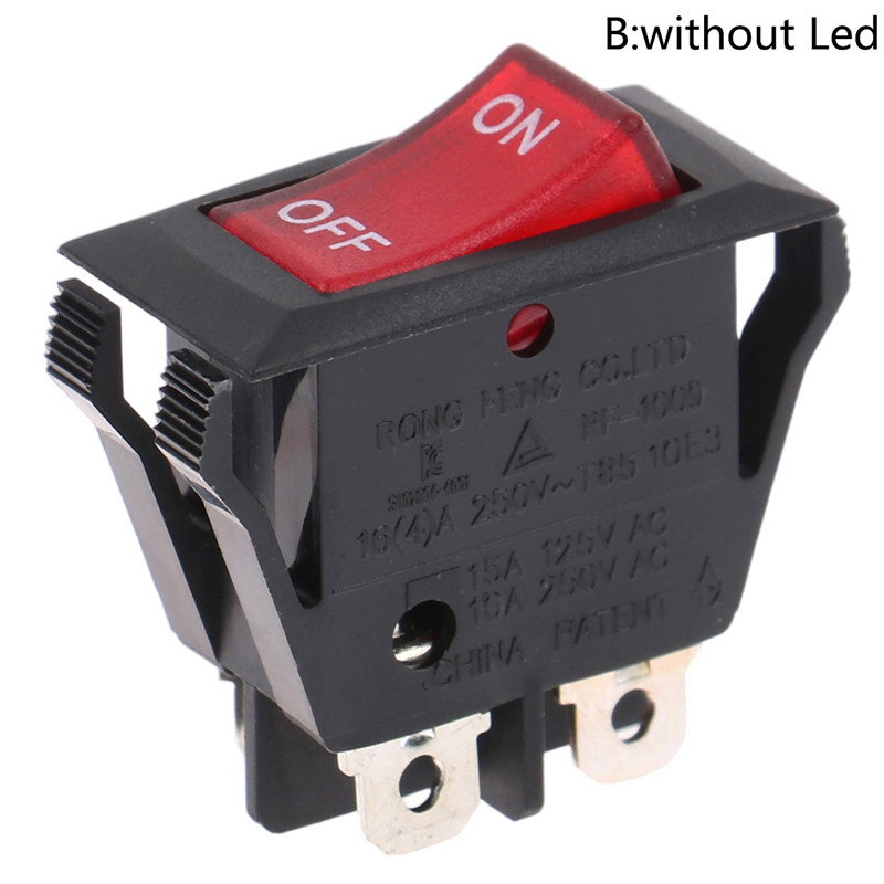 [EAS] 4Plug Power Rocker Switch RF-1009 16A Control Switch With Led ...