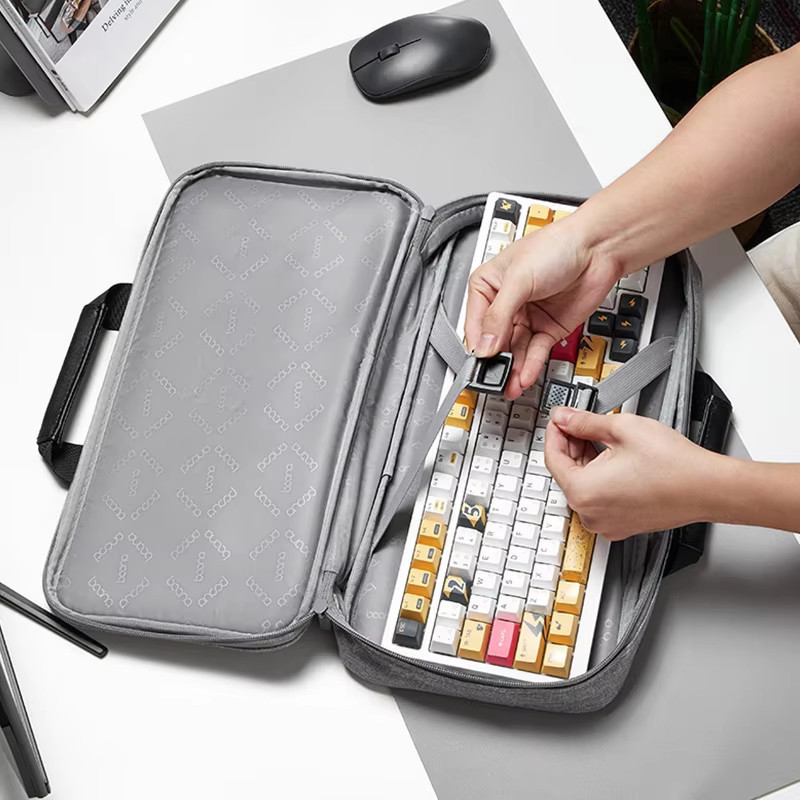 Mechanical Keyboard Storage Bag Handle Keyboard Organizer Case ...