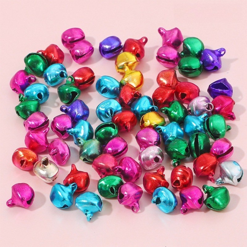 Colorful Jingle Bells Christmas Bells Decor Small Bells for Crafts ...