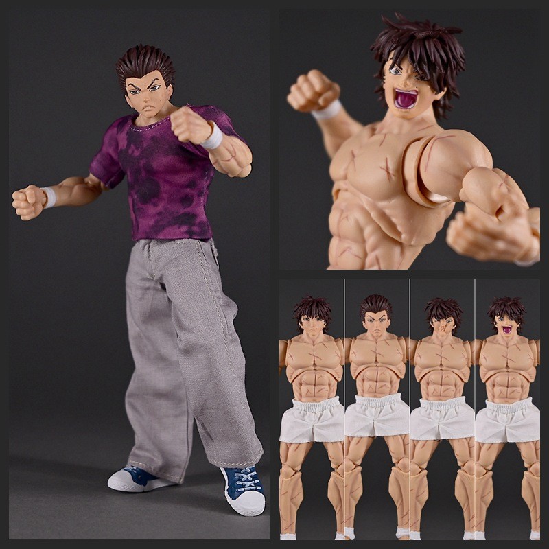Storm Toy 1/12 Figure Baki Demon Back Action Figure Anime Grappler ...