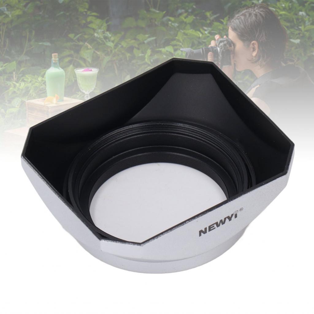 Square Lens Hood Light Blocking Camera High Accuracy 43mm for ...