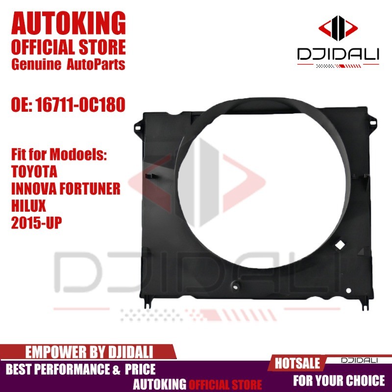Front Radiator Fan Shroud For TOYOTA INNOVA FORTUNER HILUX 2015-UP ...