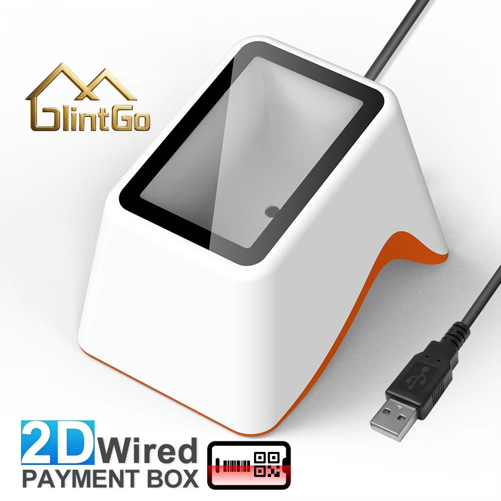 Barcode Scanner QR Code Scanner Omni Auto Scan CMOS High Accuracy ...