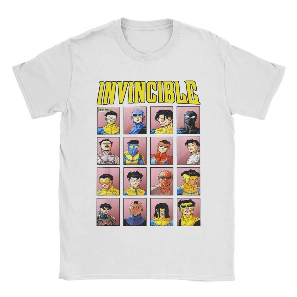 Trapik Invincible Variants Anime Men T Shirt Mark Grayson Superhero ...