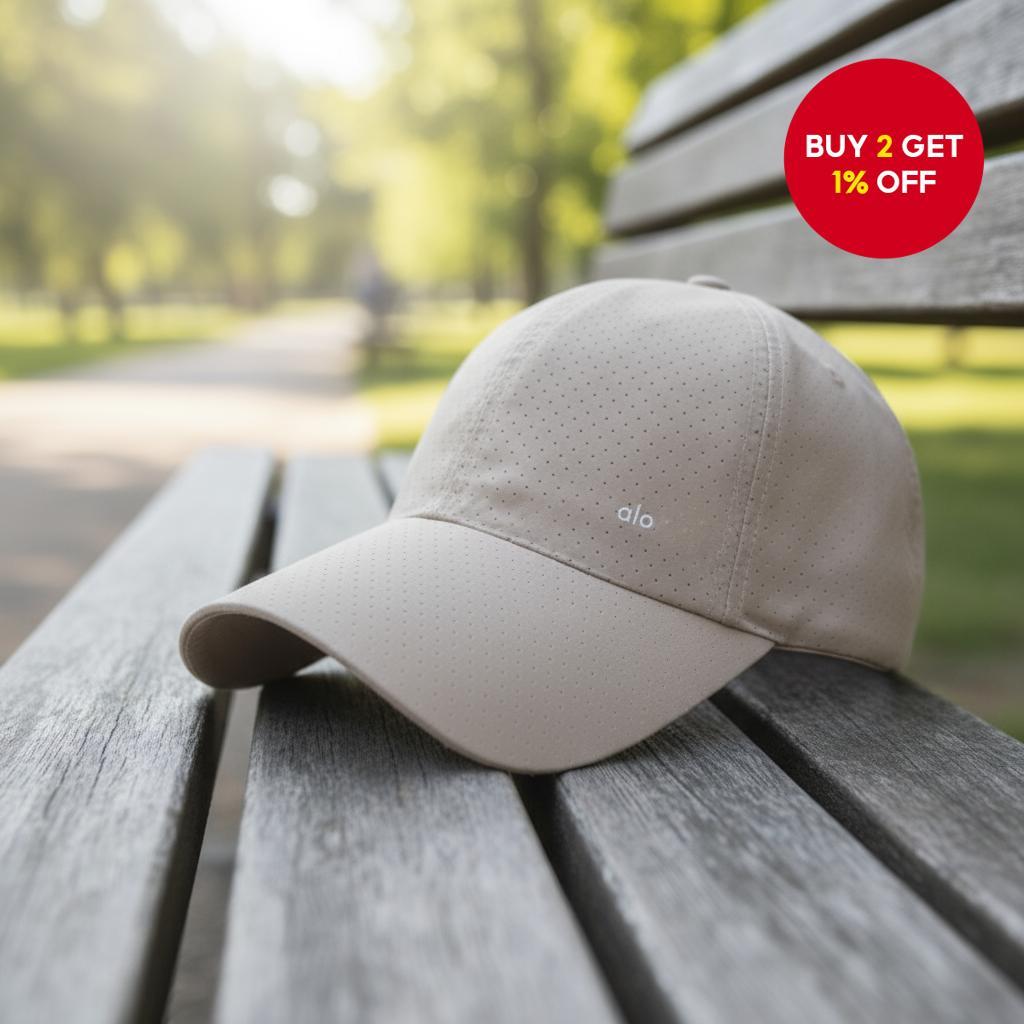 Alo Yoga Unisex Breathable Mesh Baseball Cap - Lightweight, Quick ...
