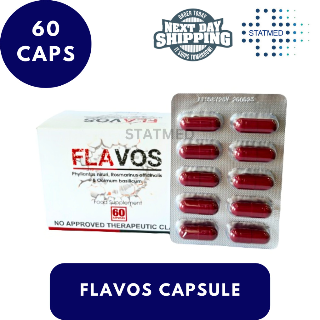Flavos Capsule Food Supplement For Kidney Stones l 10, 30 & 60 Capsules ...