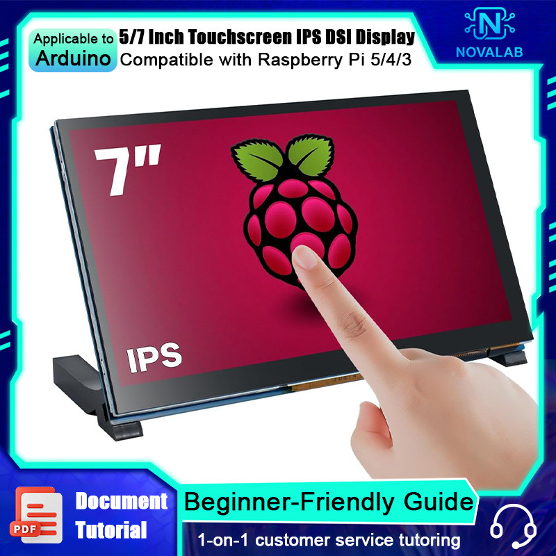 NovaLab 5/7 Inch Touchscreen IPS DSI Display Compatible with Raspberry ...
