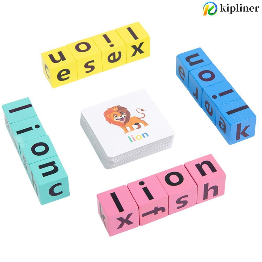 KIPLINER Alphabet Spelling Game Games Puzzles Children'S Gifts Letter ...