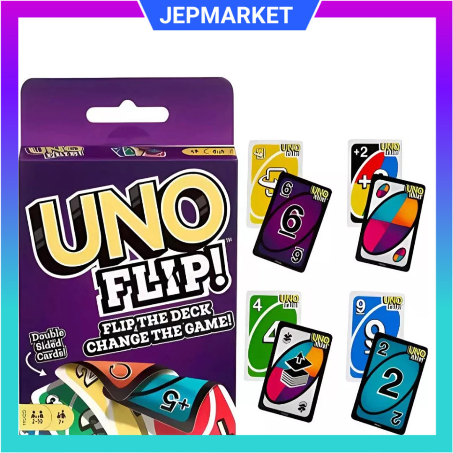 Uno family card / Uno Card / Uno Flip / Uno card / Uno game / Card Game ...