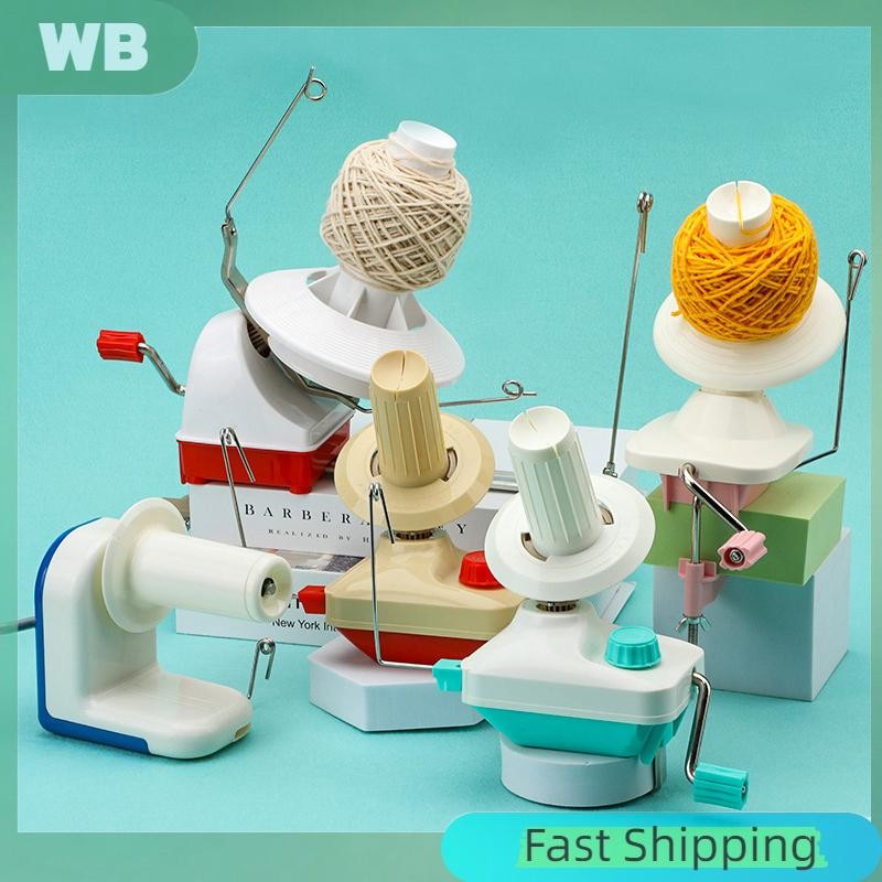 #WBPH# Hand Operated Yarn Winder Fiber Wool Manual Handheld Winder ...