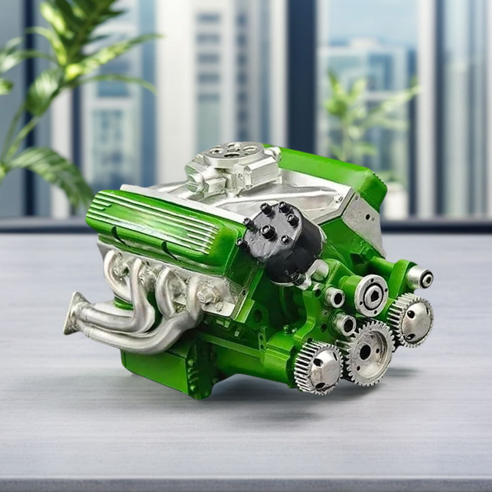 V8 Gas Engine Kit Wear Resist Small-Block Engine Model Kits Multi ...