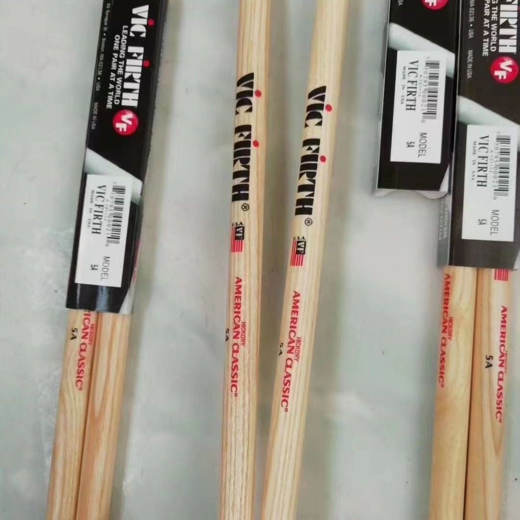 Vic Firth drum set hickory 5a7a jazz drum vf drums Vic Firth架子鼓鼓棒山核桃木 ...