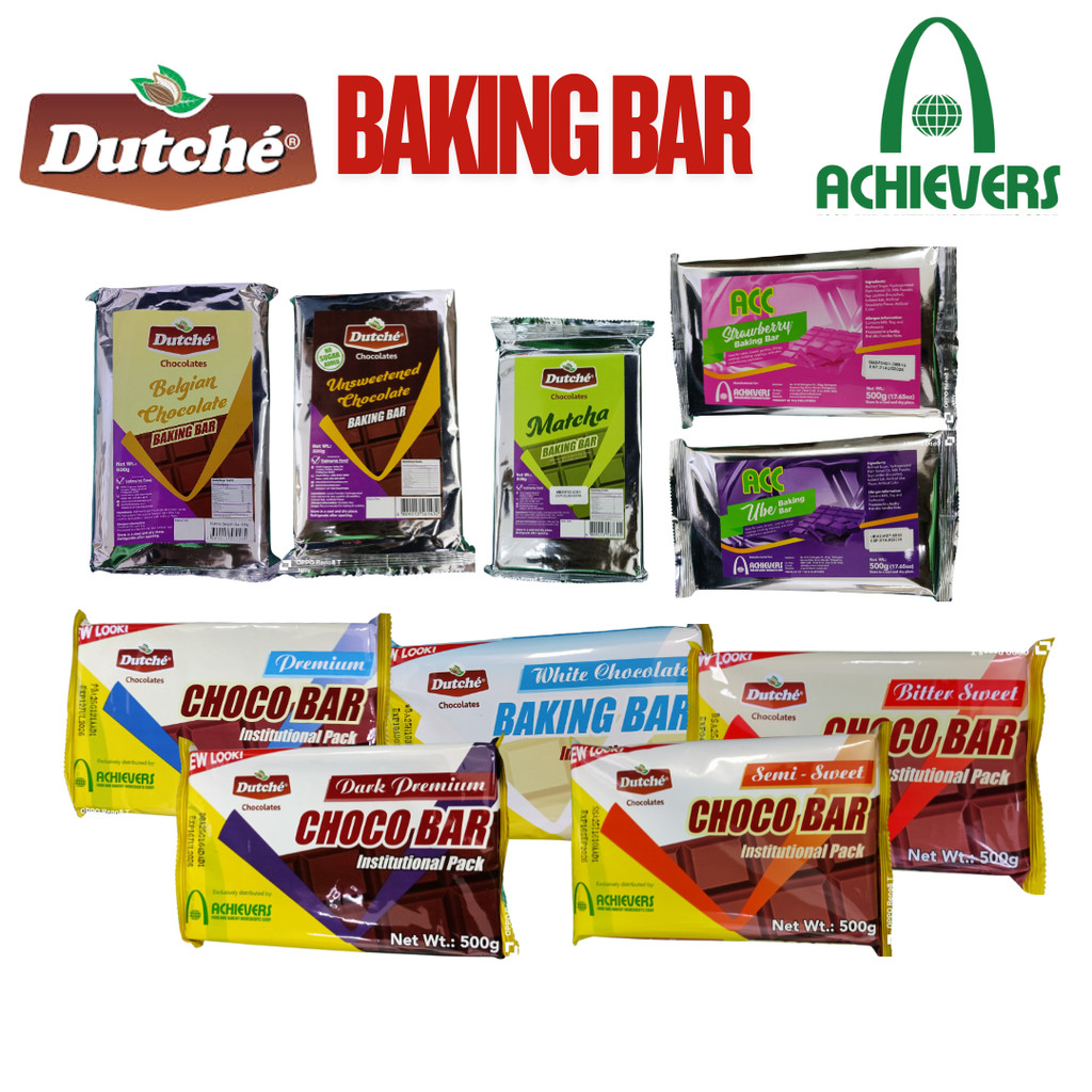 ACC/ Dutche Baking Bar 500g ( Available in 10 Flavors ) | Shopee ...