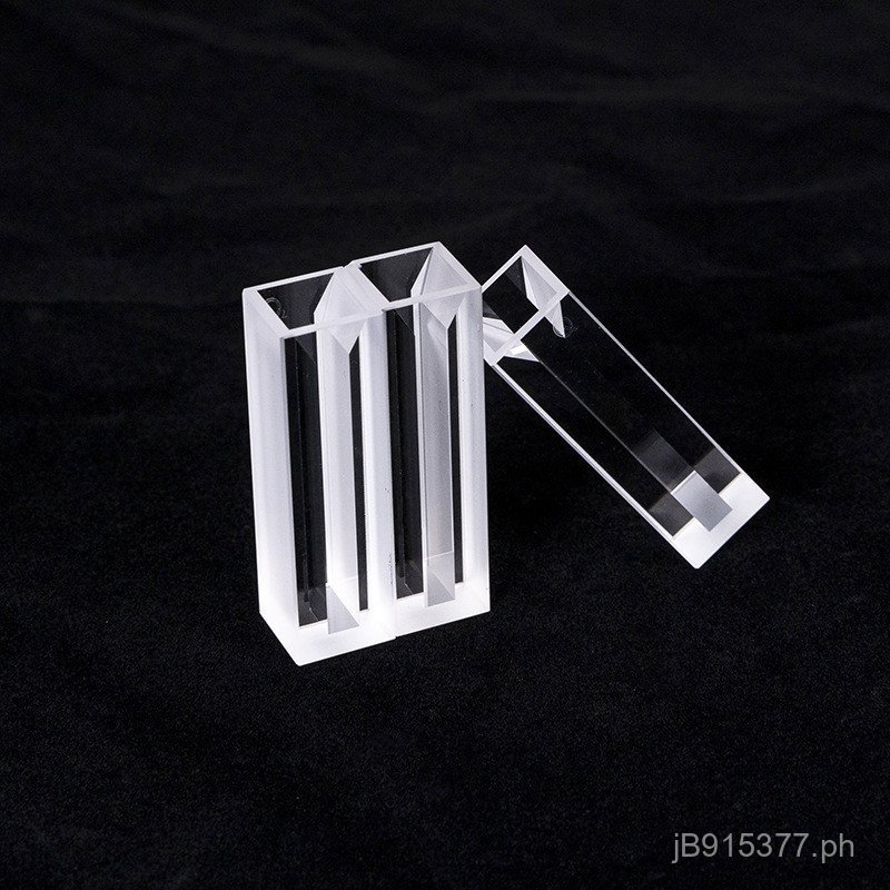 10mm Micro Quartz Optical Path Cuvette Double-Sided Instrument Clear ...