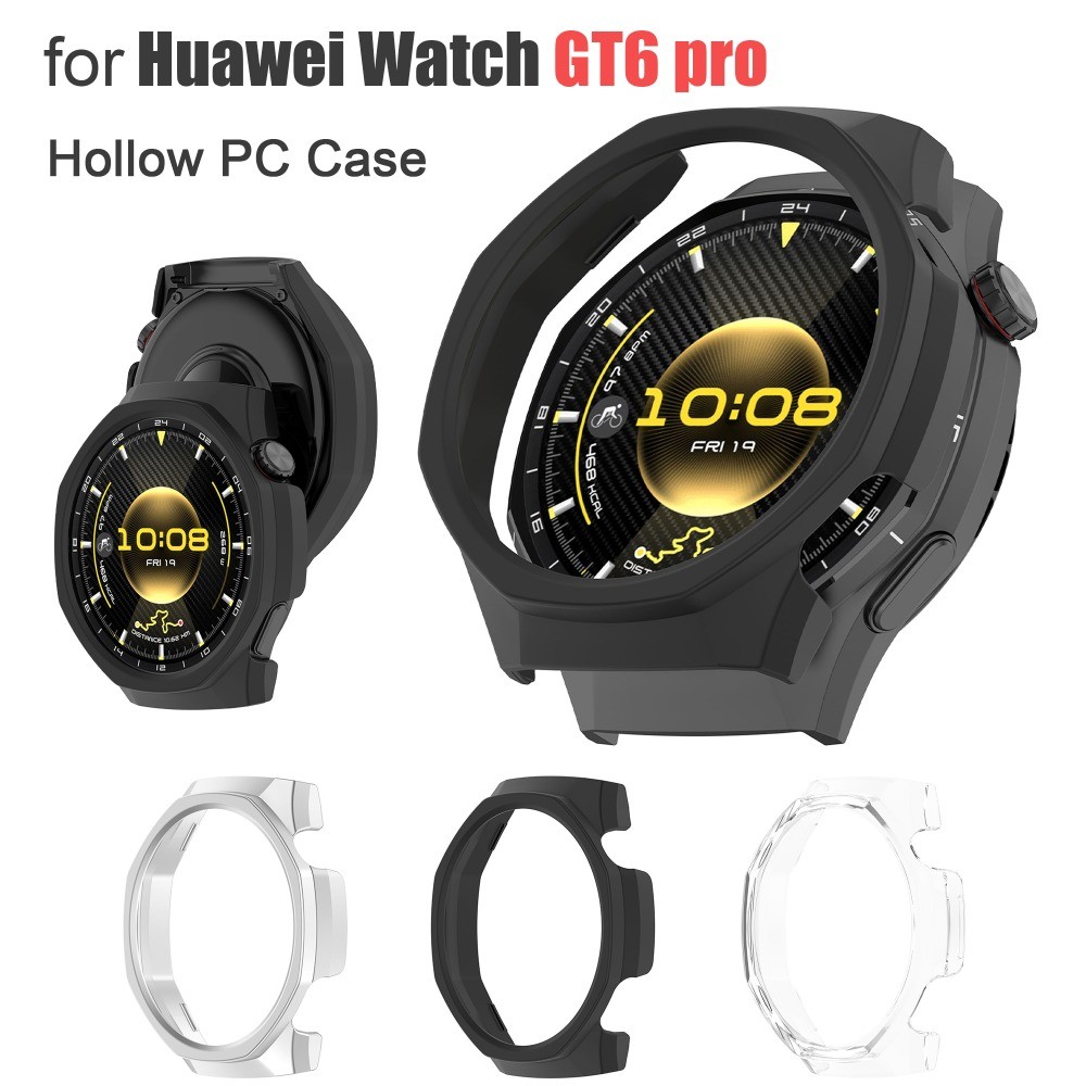 Hollow PC Case For Huawei Watch GT6 Pro 46mm Protective PC Bumper Cover ...