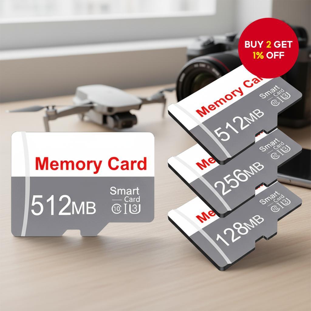 Microdrive Micro SD TF Flash Memory Card available in 128MB, 256MB, and ...