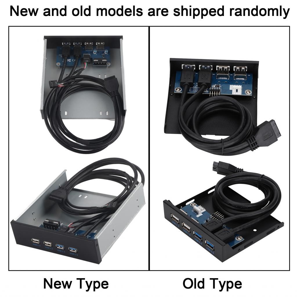 windyons Front Panel USB Hubs 2 Port USB3.0 + USB2.0 HUB Expansion ...