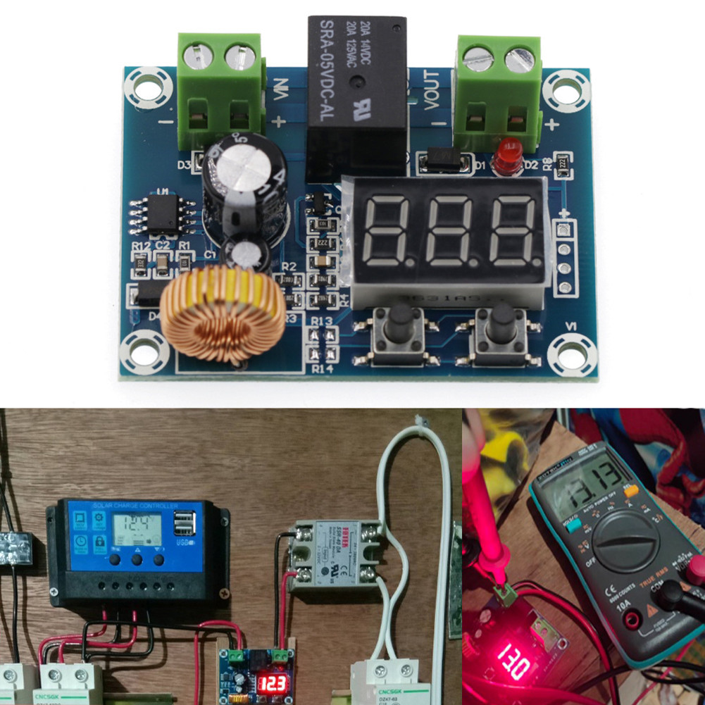Solar Battery Disconnect Module XH-M609 DC 12-36V For Over-Discharge ...